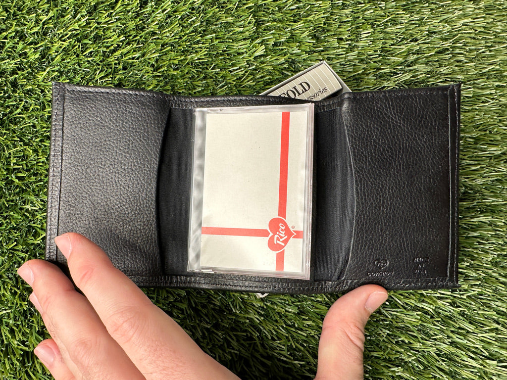Vintage Miami Heat Tri-Fold Leather Wallet – Dave's Freshly Used, LLC