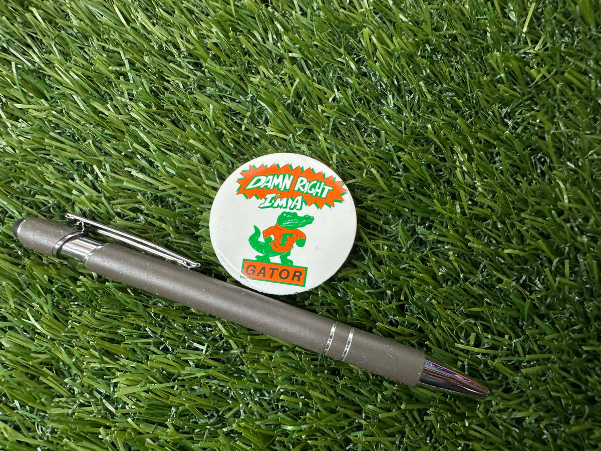 Vintage Florida Gators Button Right White – Dave's Freshly Used, LLC